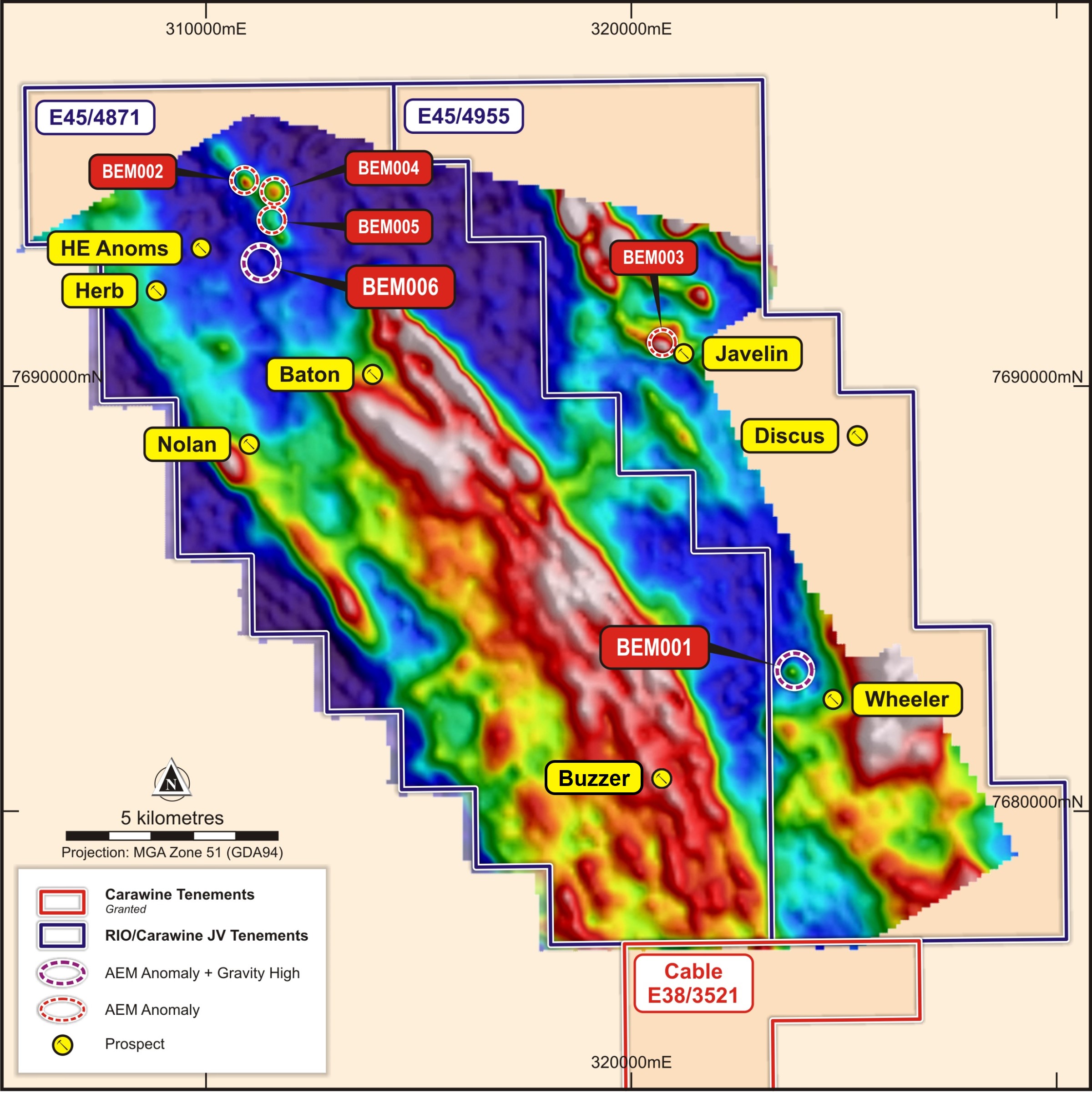 Projects | Carawine Resources Limited