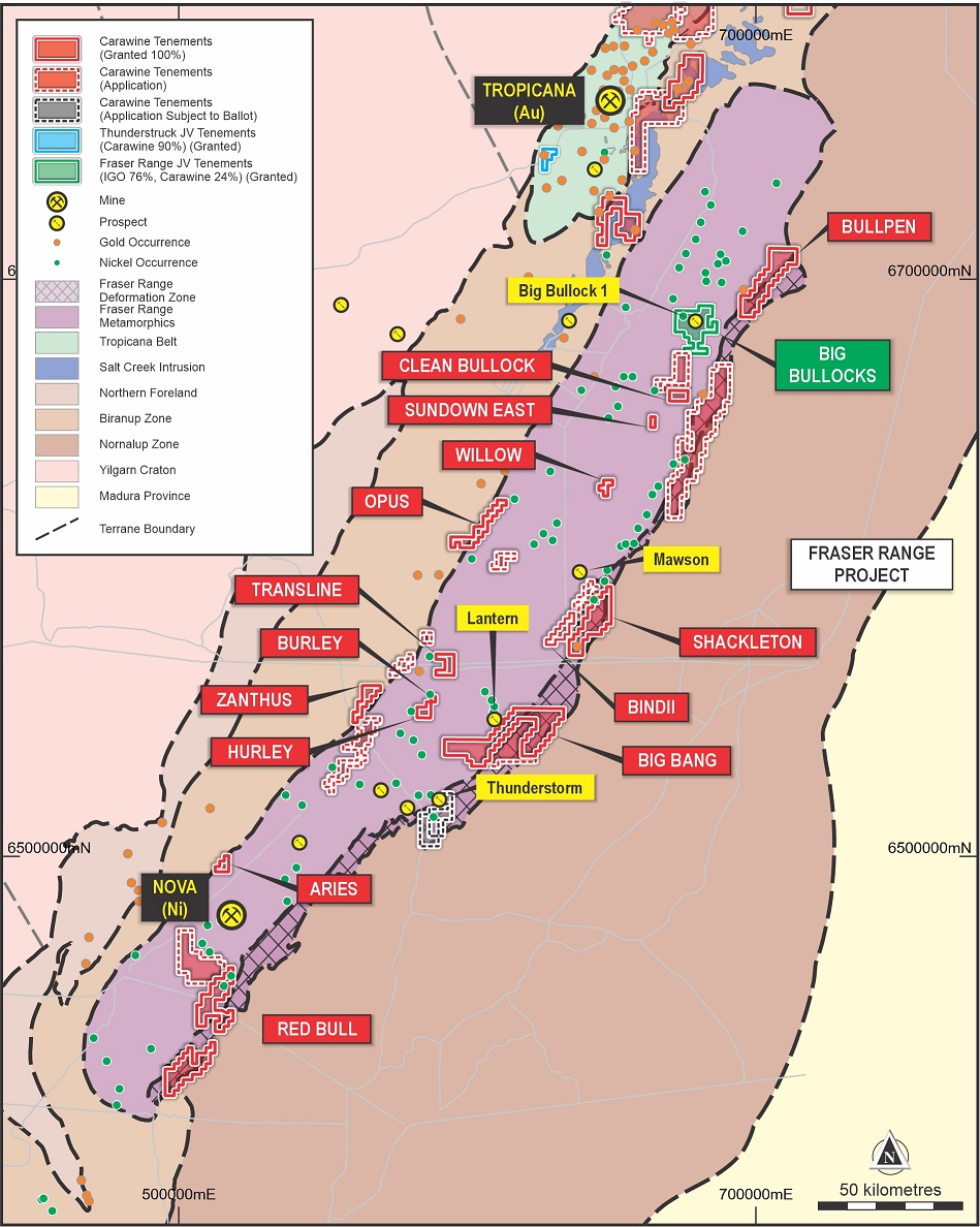 Projects | Carawine Resources Limited